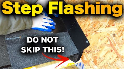 Step Flashing Installation With Kick Out Flashing Prevent Roof
