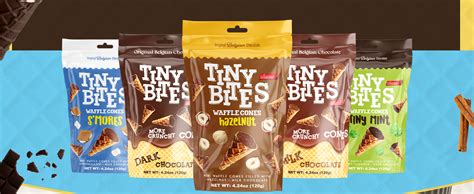 Tiny Bites Crispy Mini Waffle Cones Treats Premium
