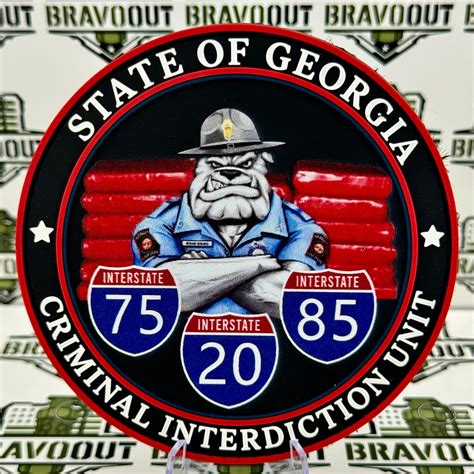 Georgia State Patrol Gsp Criminal Interdiction Unit Ciu Pvc Patc Bravo Out