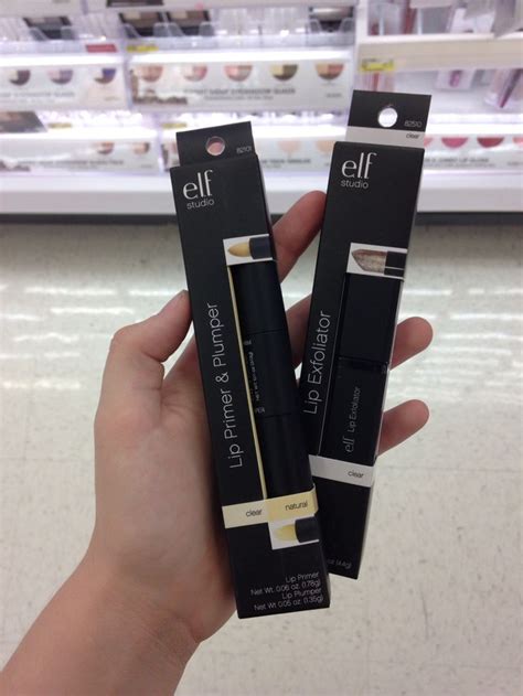 Elf Lip Primerplumper And Lip Exfoliator Exfoliating Lip Scrub Lip