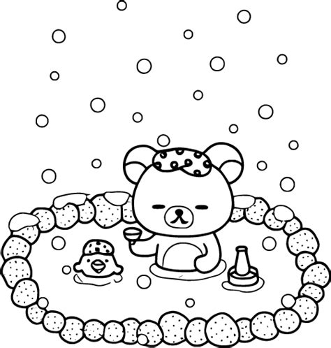 Rilakkuma Coloring Pages 100 Free Printable And Fun