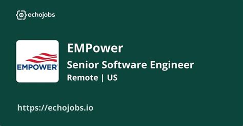 Empower Is Hiring Senior Software Engineer Usd 101k 143k Remote Us