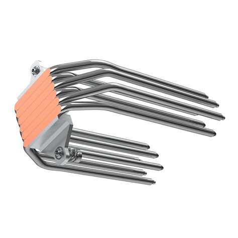 Enfriador De Cpu De Aire Ventilador De Refrigeración Argb 6 Tubos De