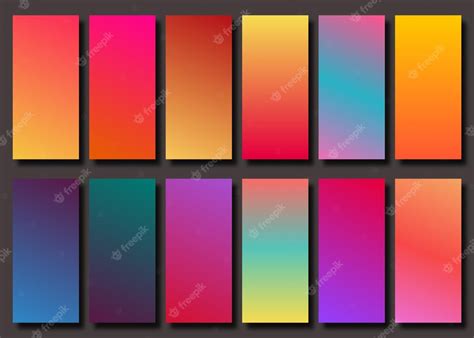 Premium Vector Abstract Colorful Background Collection Design Vector