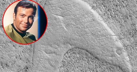 Star Trek Logo Spotted On Mars Surface By Nasa Satellite Daily Star