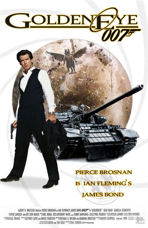 Pierce Brosnan Is James Bond In Goldeneye Artwork By Jackiejr