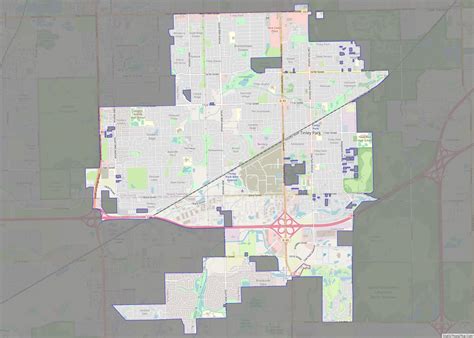 Map Of Tinley Park Village