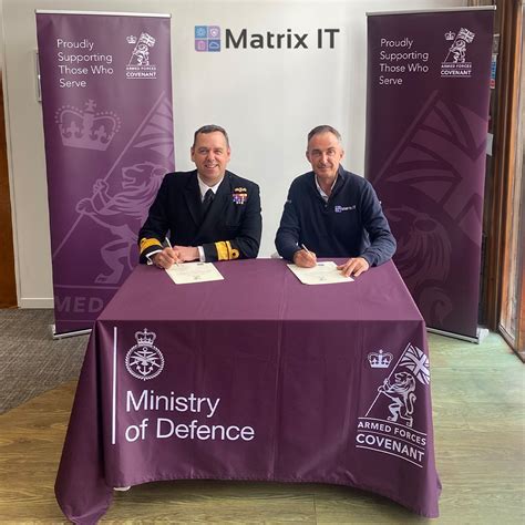 Matrix Commits To Armed Forces Covenant Matrix It