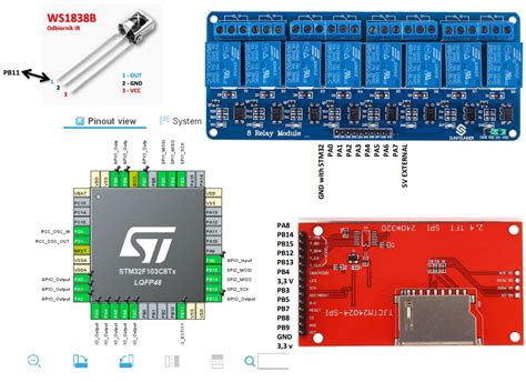 Github Offpic Ir Remot Vs B Ili Spi Touch Relay Stm F Ir
