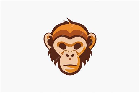 Premium Vector Monkey Mascot Logo Vector Animal Vector Illustration