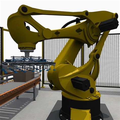 Robot Palletizer 3d Turbosquid 2092397