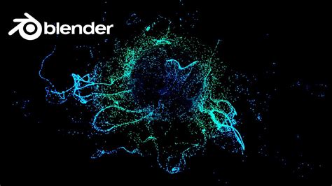 How To Create Abstract Particles In Blender 283 Youtube