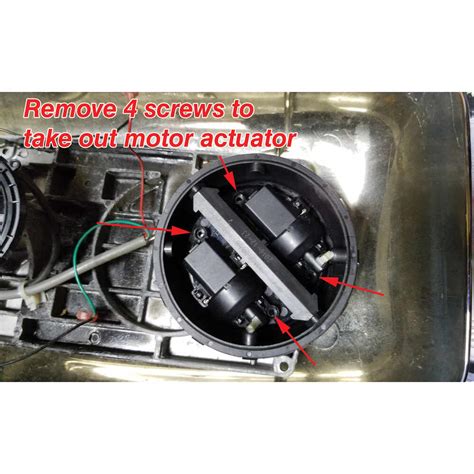 Motor Actuator For The Flat Glass On The Deluxe Mirror Head Velvac
