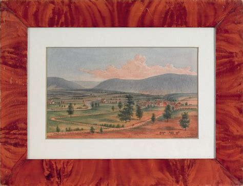 Augustus Kollner American 1813 1900 Watercolora Sold At Auction On 24th October Bidsquare
