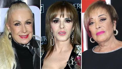 Lucía Méndez Obtuvo Una Orden De Restricción Contra Sylvia Pasquel Y