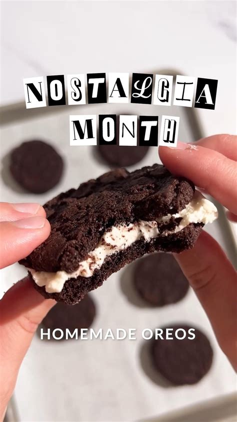 Homemade Oreo Cookies Artofit