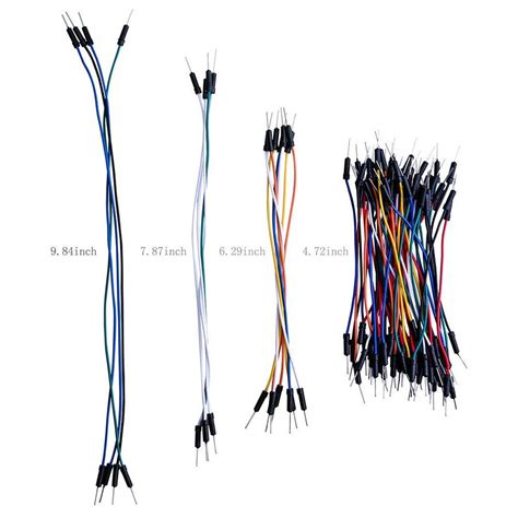 130pcs Breadboard Jumper Cables Forjump Code Wire Grandado
