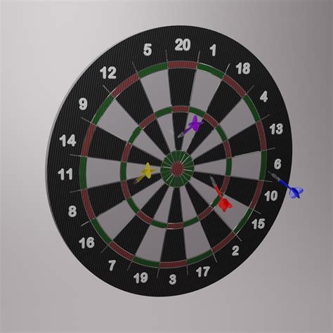 dart 3d model turbosquid 2074153