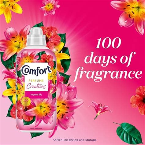 Comfort Perfume Creations Tropical Lily Fabric Conditioner Softener