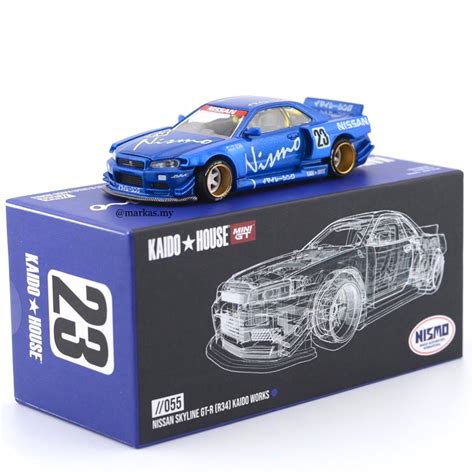 CHASE MINI GT X KAIDO HOUSE KHMG NISSAN SKYLINE GT R R KAIDO WORKS V Shopee