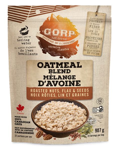 Gorp Oatmeal Blends Gorp World