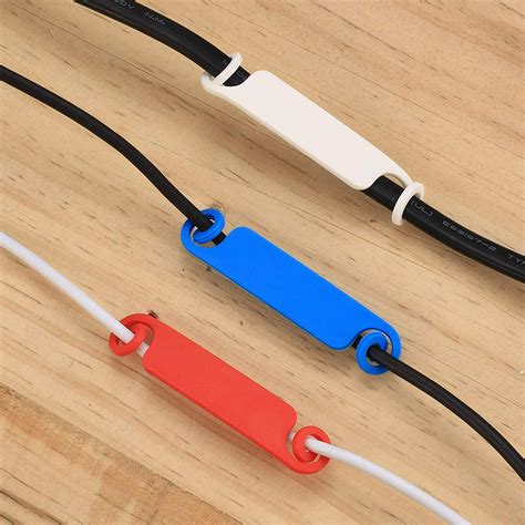 50 Etiquetas De Identificación De Cables Etiquetas De Cables