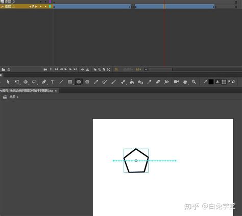 An补间动画同图层可加不同图形 知乎