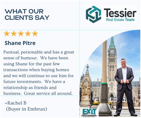 Tessier Team 📣its Testimonial Tuesday Featuring Shane Pitre📣 Thank