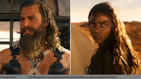 El Asombroso Cambio De Rostro De Chris Hemsworth Y Anya Taylor Joy En