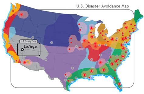 Las Vegas Is 1 Safest City From Natural Disasters In Usa Driving