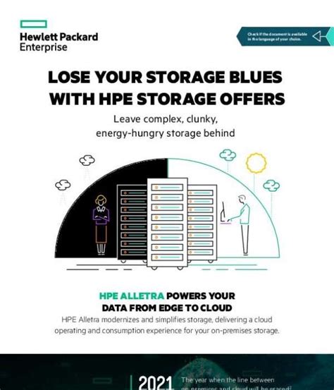 Lose Your Storage Blues With Hpe Storage Offers Unitech Computers