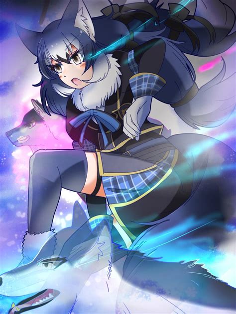 Rnrwbhybsxj4qgk Dire Wolf Kemono Friends Kemono Friends Kemono Friends V Project Highres