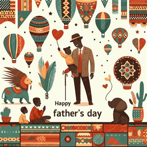 Premium Vector Happy Fathers Day Greetings With Mexican Style