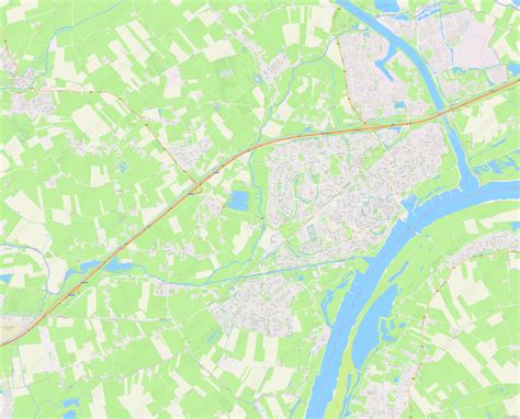 Tiel Vector Map Modern Atlas Aipdf Boundless Maps