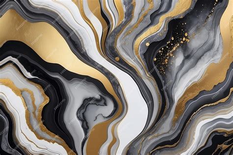 3d Drawing Abstract Marble Art Wallpaper For Wall Decorresin Geode Functional Like Watercolor