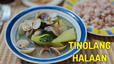 Tinolang Halaan Clams Soup YouTube