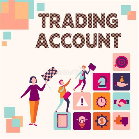Text Caption Presenting Trading Account Business Idea Investment Account Having Securities Cash