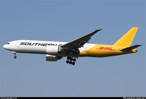 N714SA DHL Aviation Boeing 777 FZB Photo By RK ID 1433216