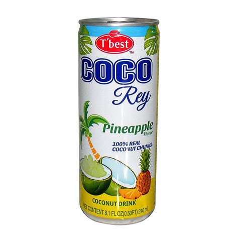 КОКОСОВА НАПИТКА Coco Rey АНАНАС 240МЛ КЕН 30 Bg Market