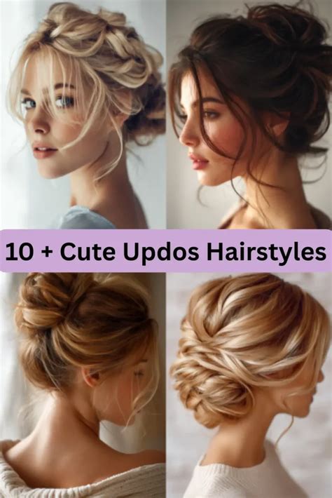 10 Cute Updos Hairstyles Effortless Elegance For Every Occasion The Flair Bite
