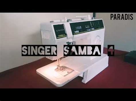 Machine Coudre Singer Samba Youtube