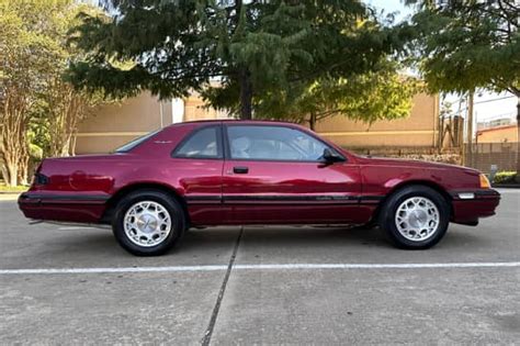 1988 Ford Thunderbird Turbo Coupe For Sale Cars And Bids