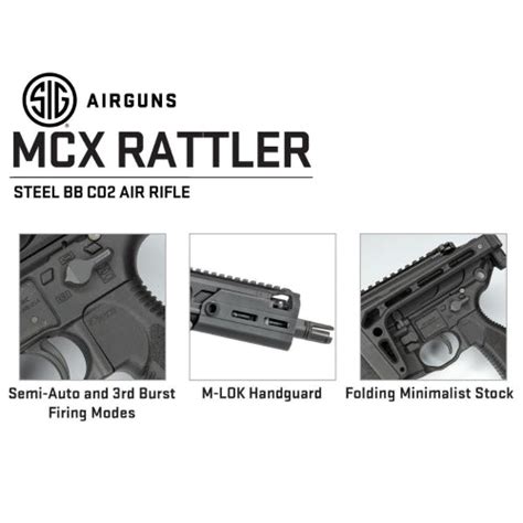 Sig Sauer Mcx Rattler Co2 Bb Rifle 18plus Airsoft And Knife