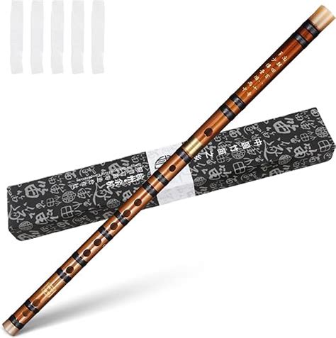 Milisten Instrumentos Musicales De Flauta De Bambú Flauta De Madera