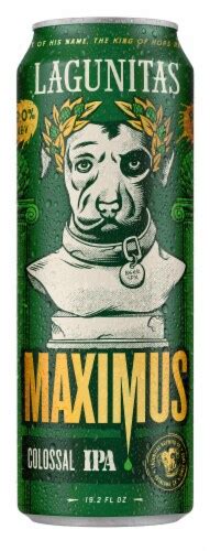 Lagunitas Maximus Colossal Ipa Craft Beer Single Can 19 2 Fl Oz Harris Teeter