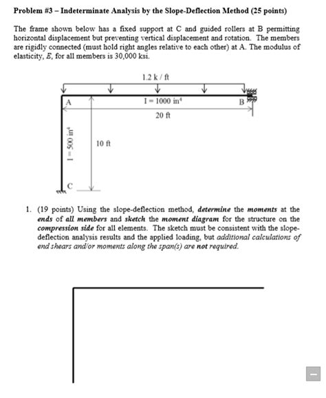 solved the frame shown below has a fixed support at c and