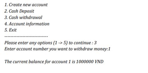 Solved Topic A Write A Simple Bank Management Program Using