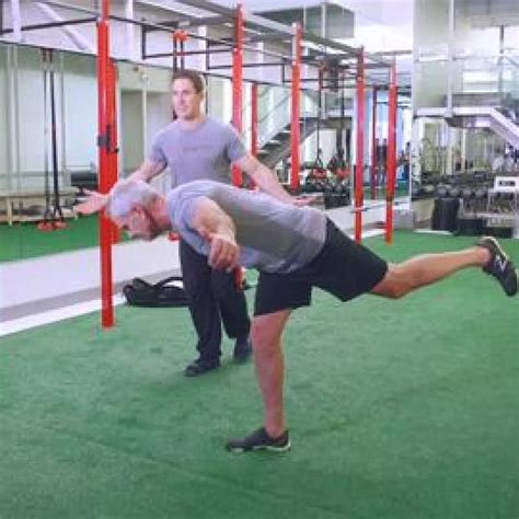 Golf Fitness Over 50 Advanced Work Out Exercise 6 Inverted Hamstring