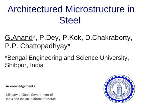 Ppt Architectured Microstructures In Steel Dokumentips