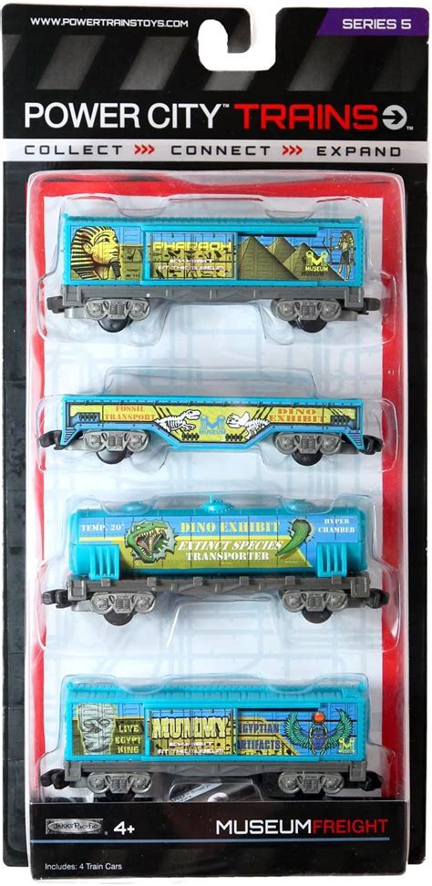 Jakks Pacific Power City Trains Series Lot De 4 Accessoires De Train